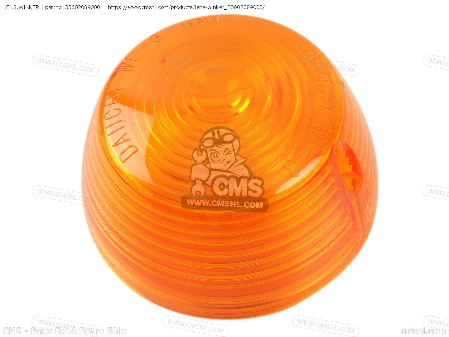 33602089000: LENS,WINKER Honda - buy the 33602-089-000 at CMSNL