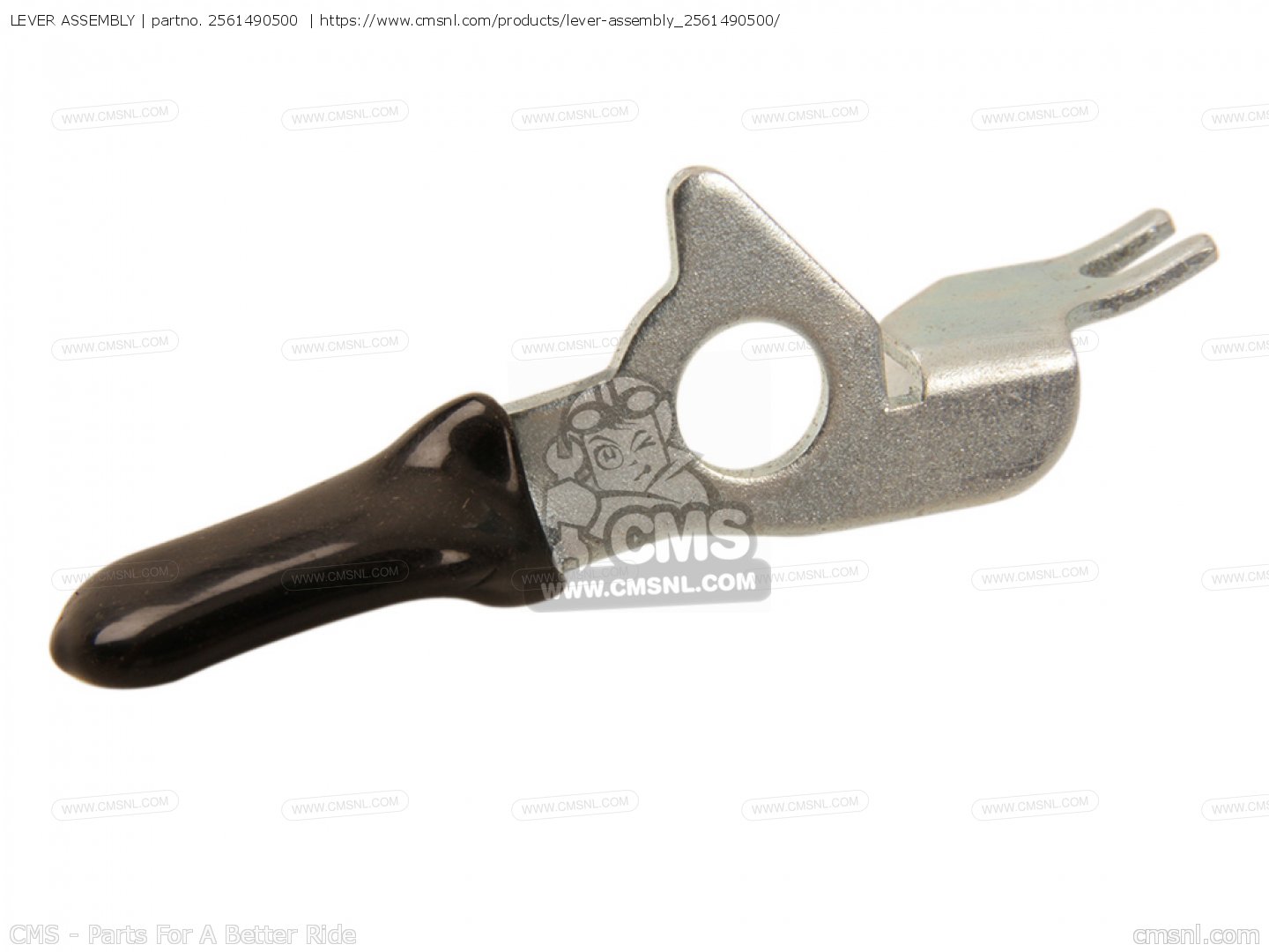 2561490500: LEVER ASSEMBLY Yamaha - buy the 256-14905-00-00 at CMSNL