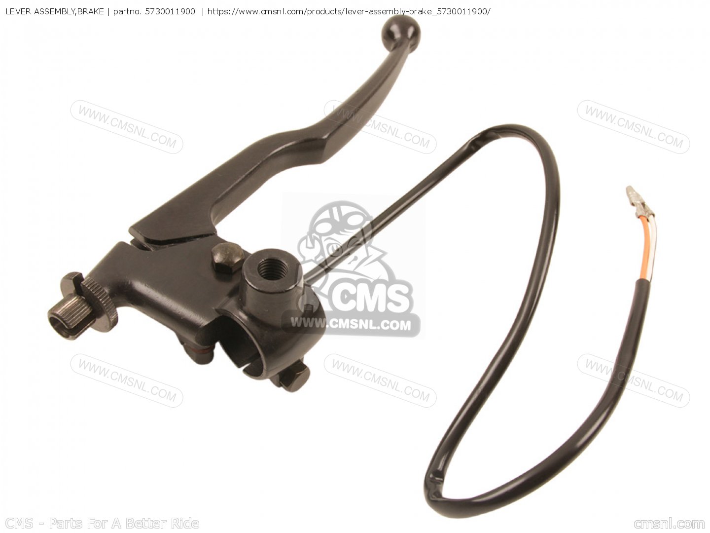 5730011900: LEVER ASSEMBLY,BRAKE Suzuki - buy the 57300-11900 at CMSNL