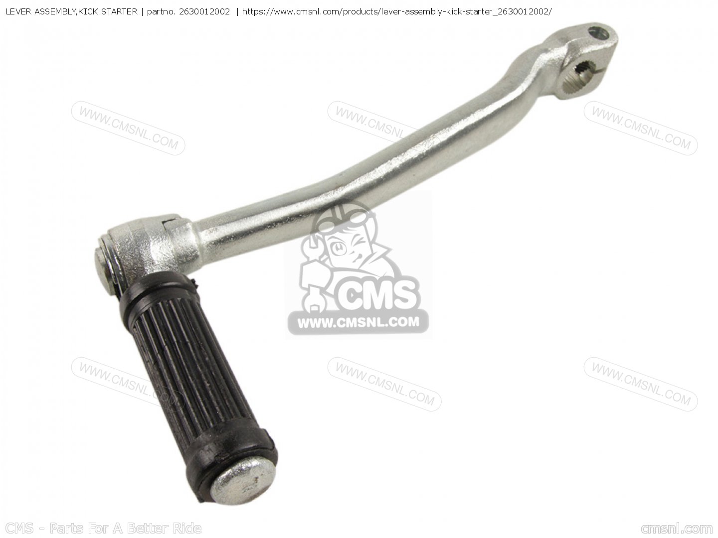 LEVER ASSEMBLY,KICK STARTER for Suzuki - order at CMSNL