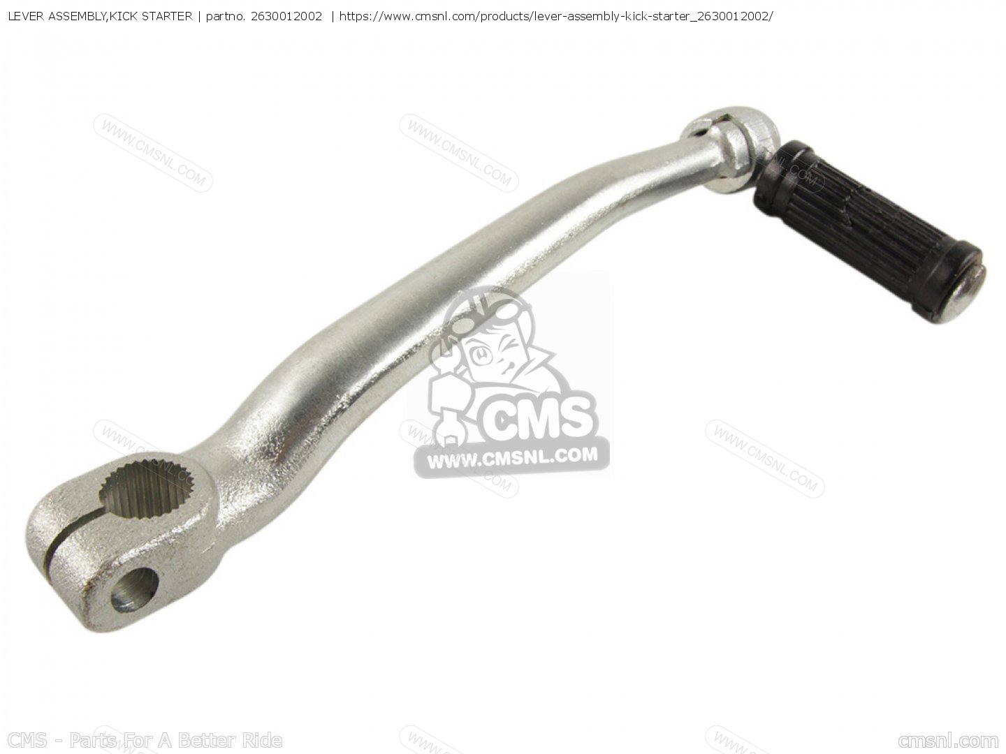 LEVER ASSEMBLY,KICK STARTER for Suzuki - order at CMSNL