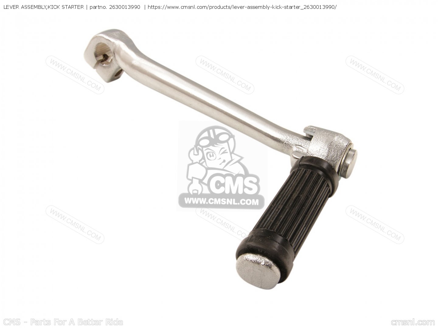 2630013990: Lever Assembly,kick Starter Suzuki - buy the 26300-13990 at ...