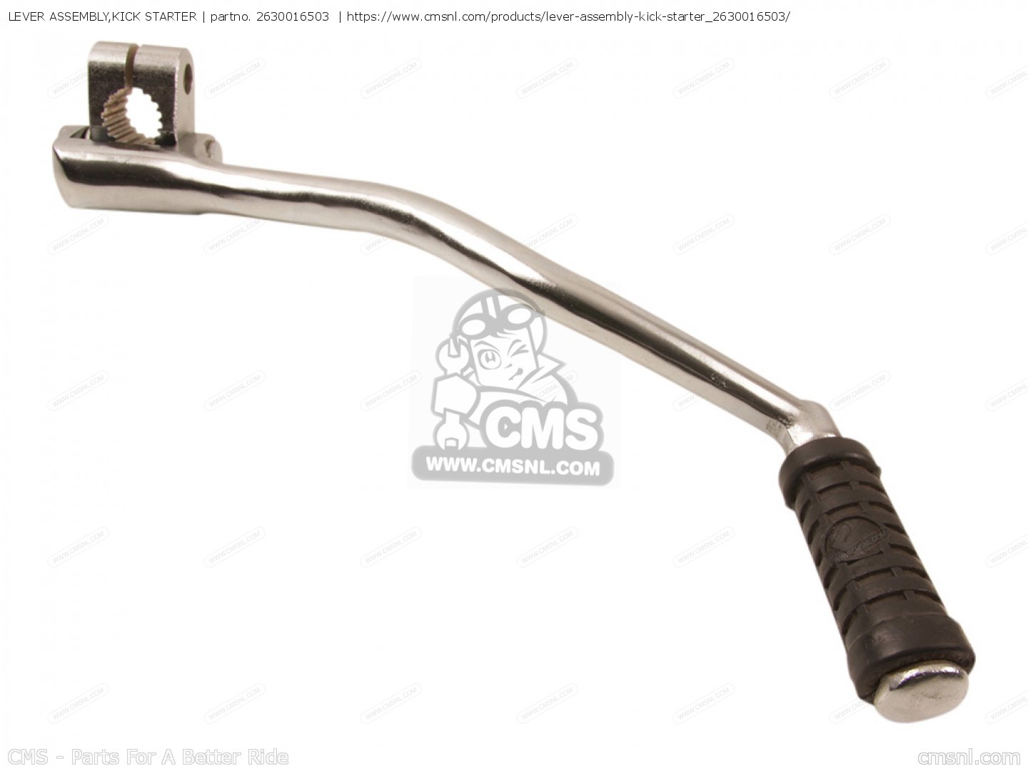 2630016503: LEVER ASSEMBLY,KICK STARTER Suzuki - buy the 26300-16503 at ...
