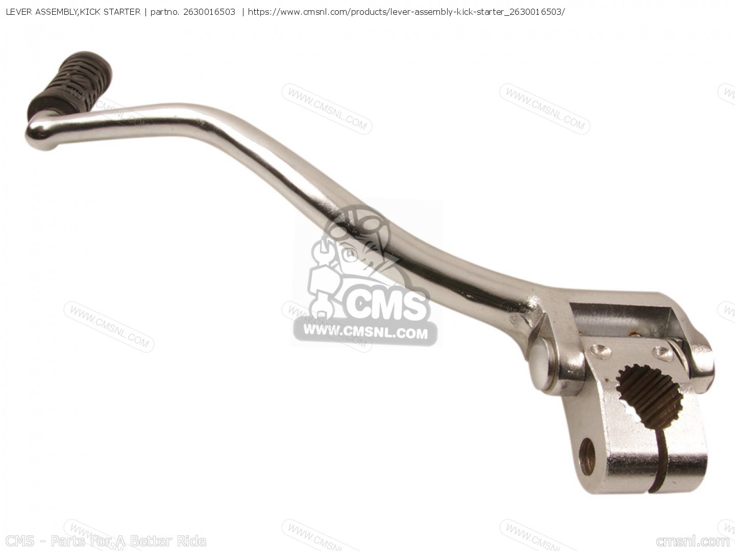 2630016503: LEVER ASSEMBLY,KICK STARTER Suzuki - buy the 26300-16503 at ...