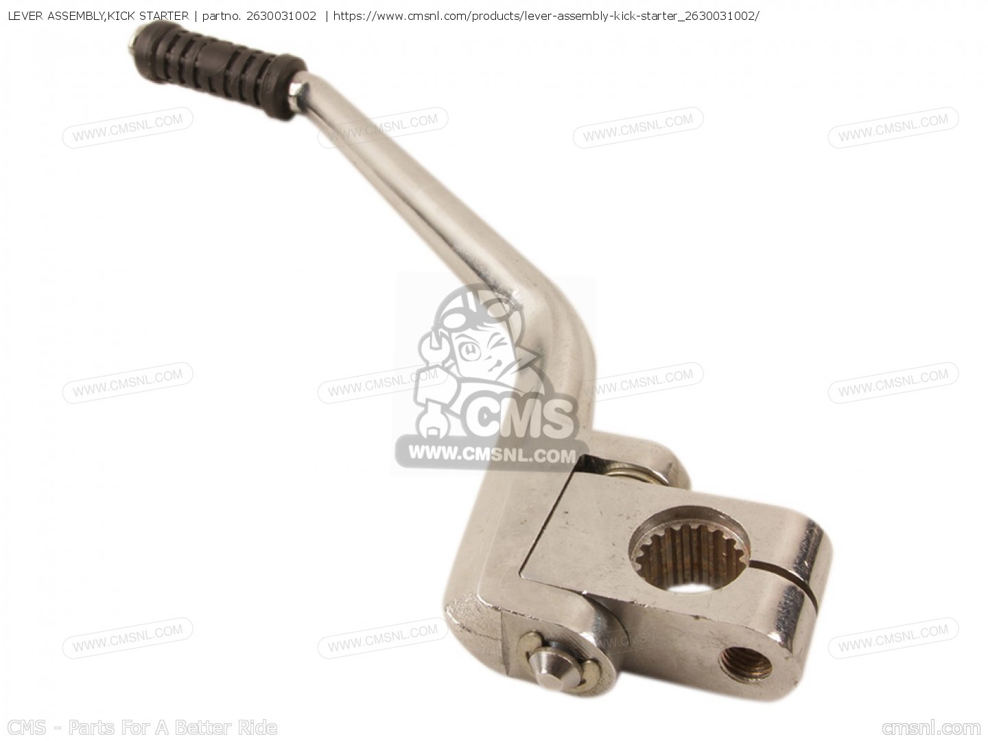 LEVER ASSEMBLY,KICK STARTER for GT750 1973 1974 1975 1976 1977 (K) (L ...