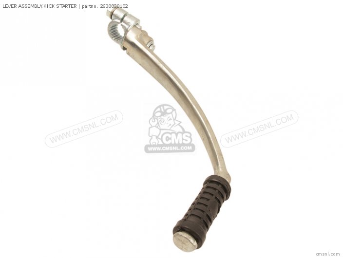 2630030102: LEVER ASSEMBLY,KICK STARTER Suzuki - buy the 26300-30102 at ...