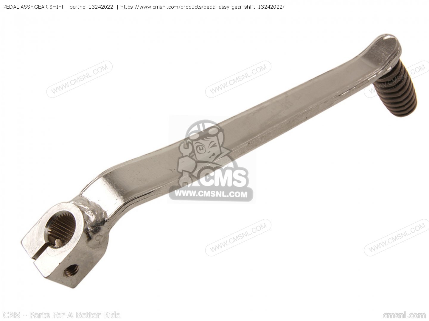 13242022: Lever-assy-change,ped Kawasaki - buy the 13242-022 at CMSNL