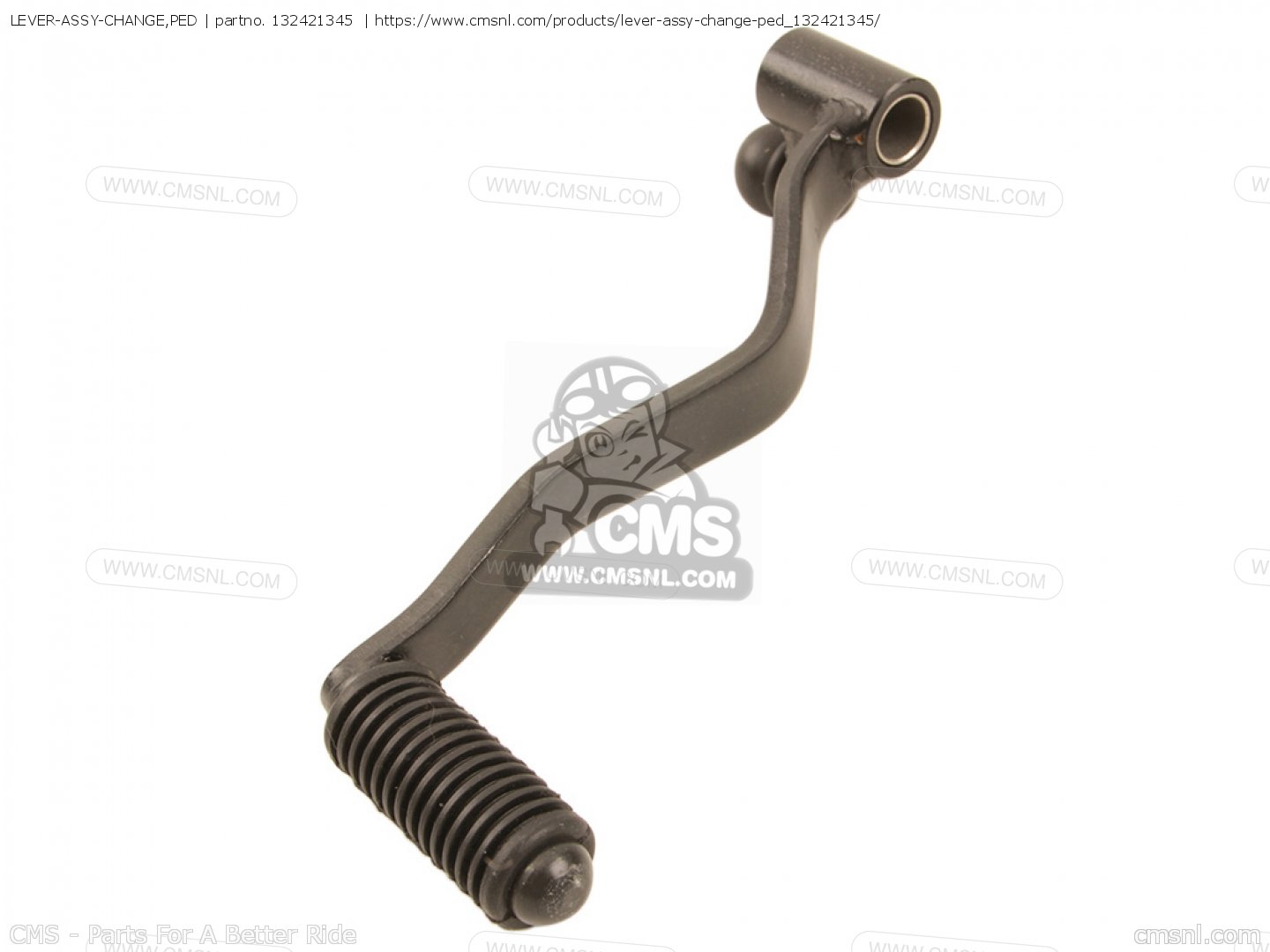132421345: Lever-assy-change,ped Kawasaki - buy the 13242-1345 at CMSNL