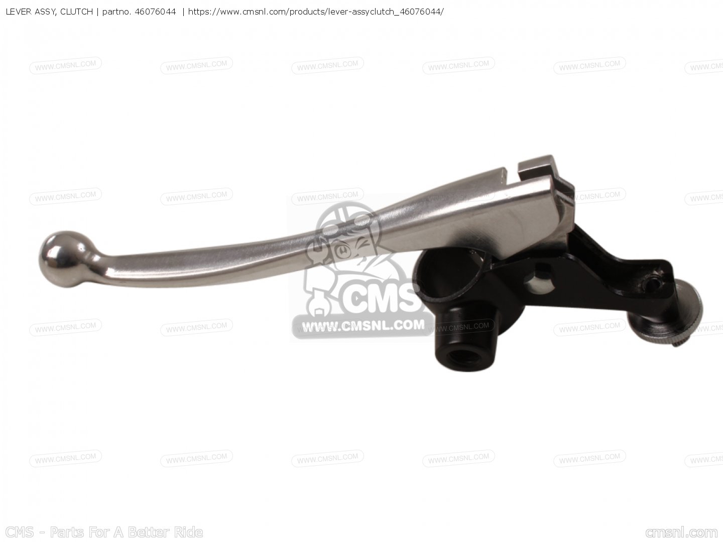 46076044: Lever-assy-grip,clutc Kawasaki - buy the 46076-044 at CMSNL