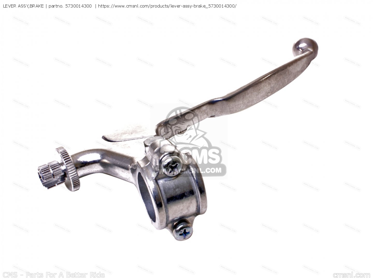 5730014300: LEVER ASSY,BRAKE Suzuki - buy the 57300-14300 at CMSNL