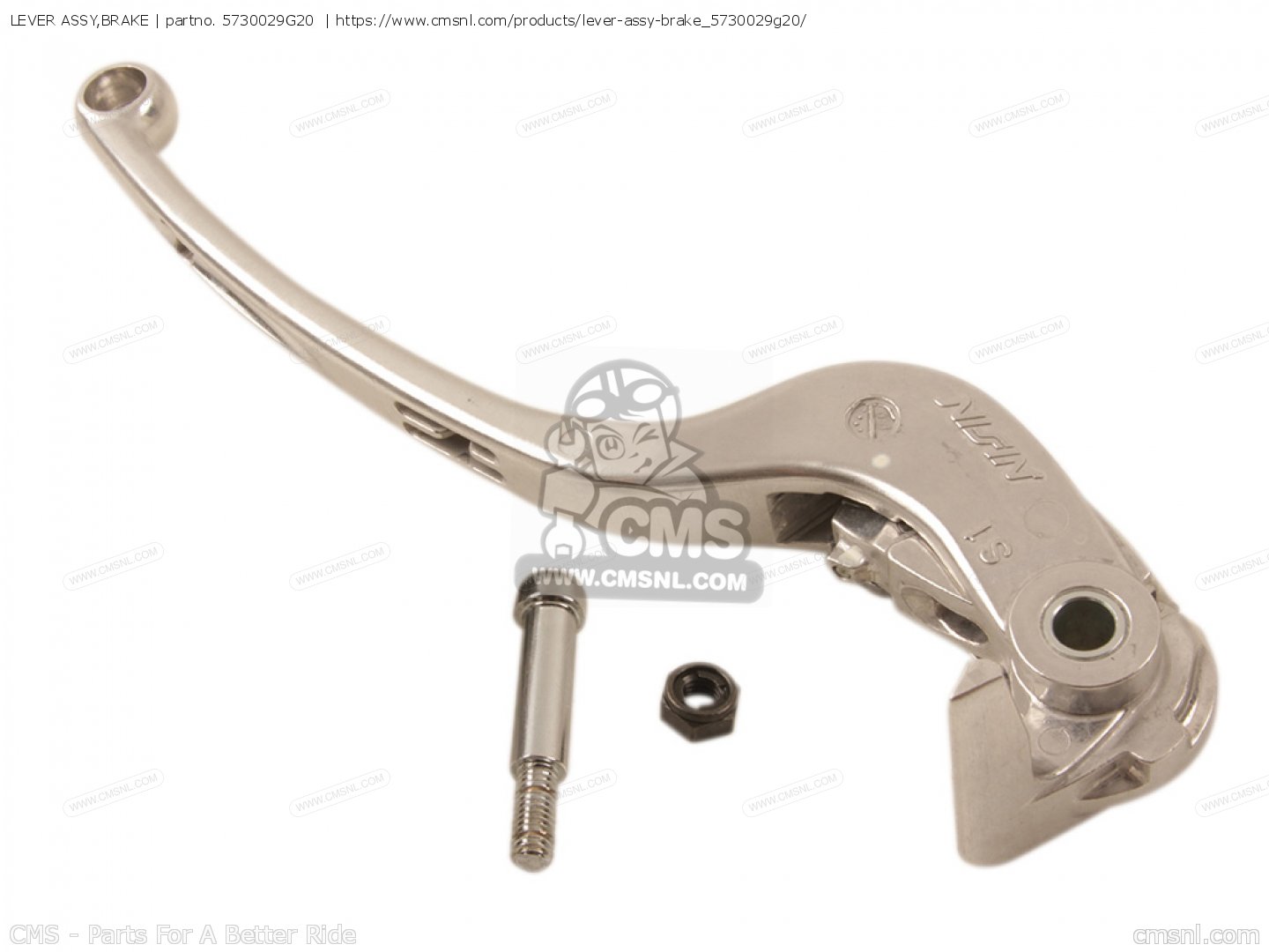 5730029G20: LEVER ASSY,BRAKE Suzuki - buy the 57300-29G20 at CMSNL