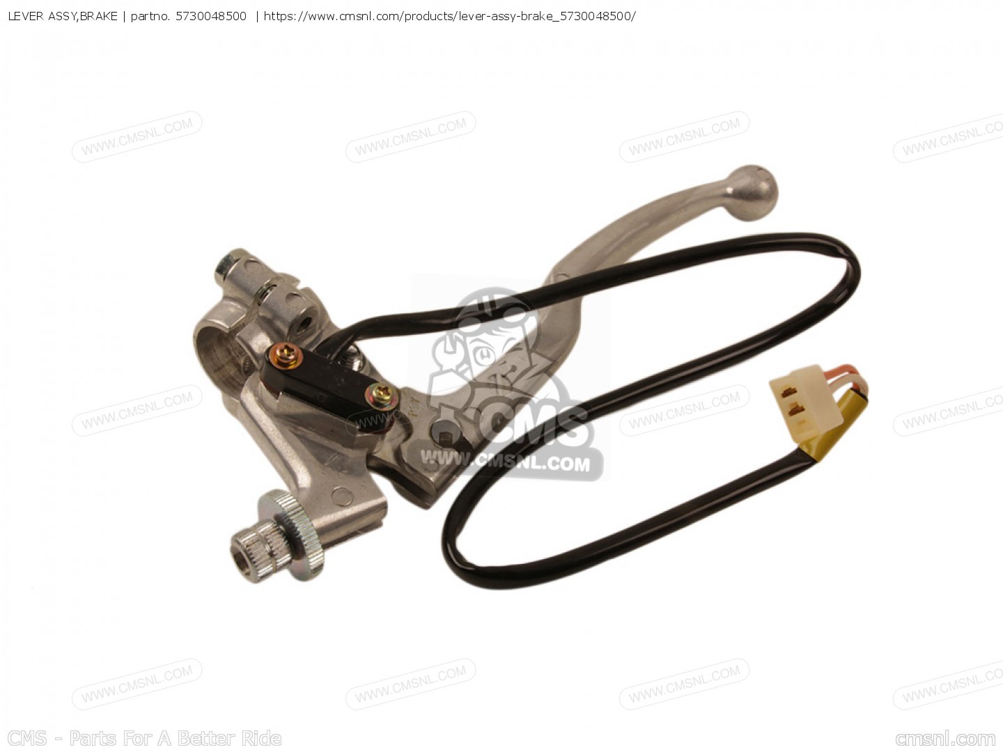 5730048500: LEVER ASSY,BRAKE Suzuki - buy the 57300-48500 at CMSNL