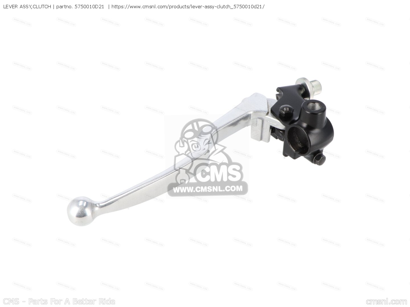 5750010D21: LEVER ASSY,CLUTCH Suzuki - buy the 57500-10D21 at CMSNL