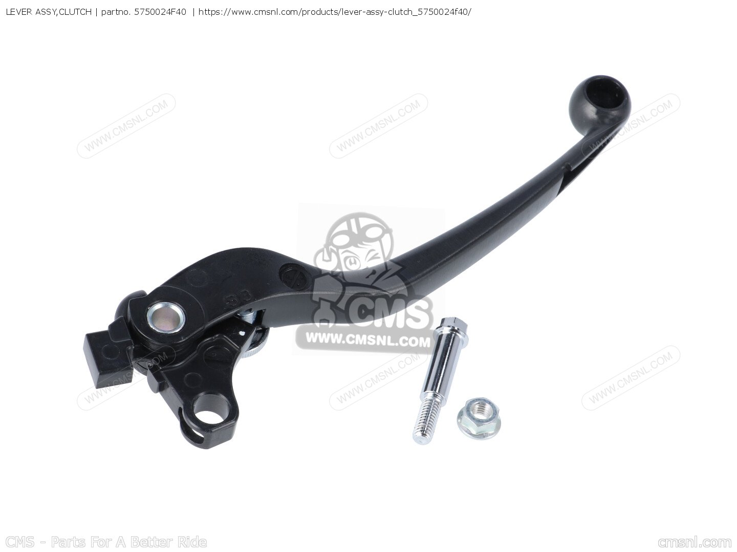 5750024F40: LEVER ASSY,CLUTCH Suzuki - buy the 57500-24F40 at CMSNL