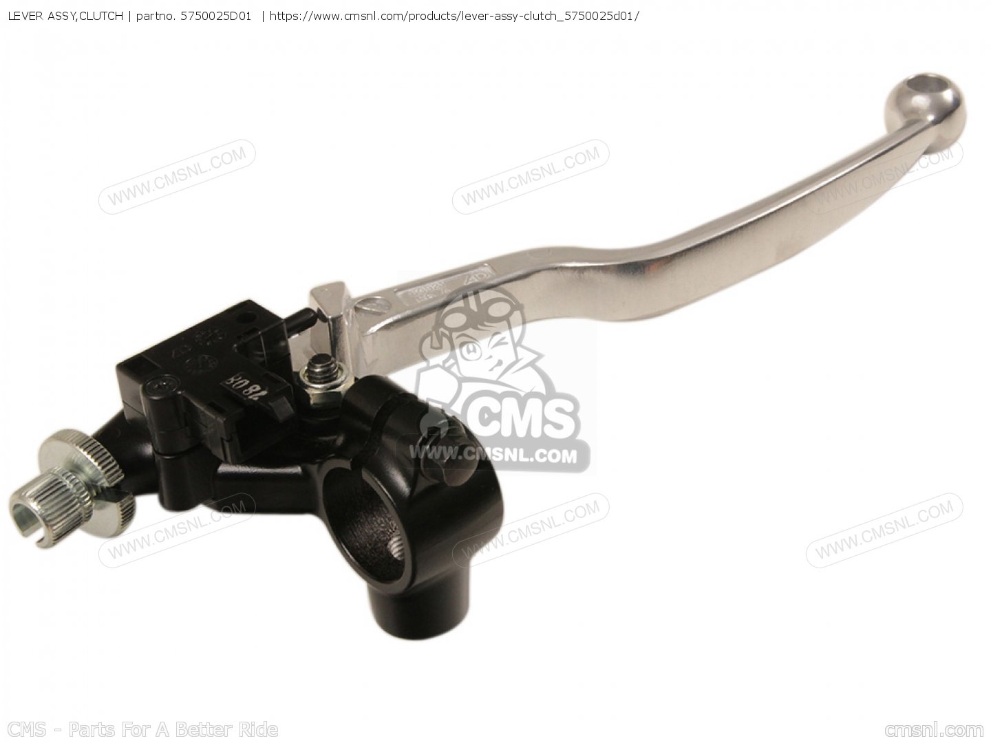 5750025D01: Lever Assy,clutch Suzuki - buy the 57500-25D01 at CMSNL