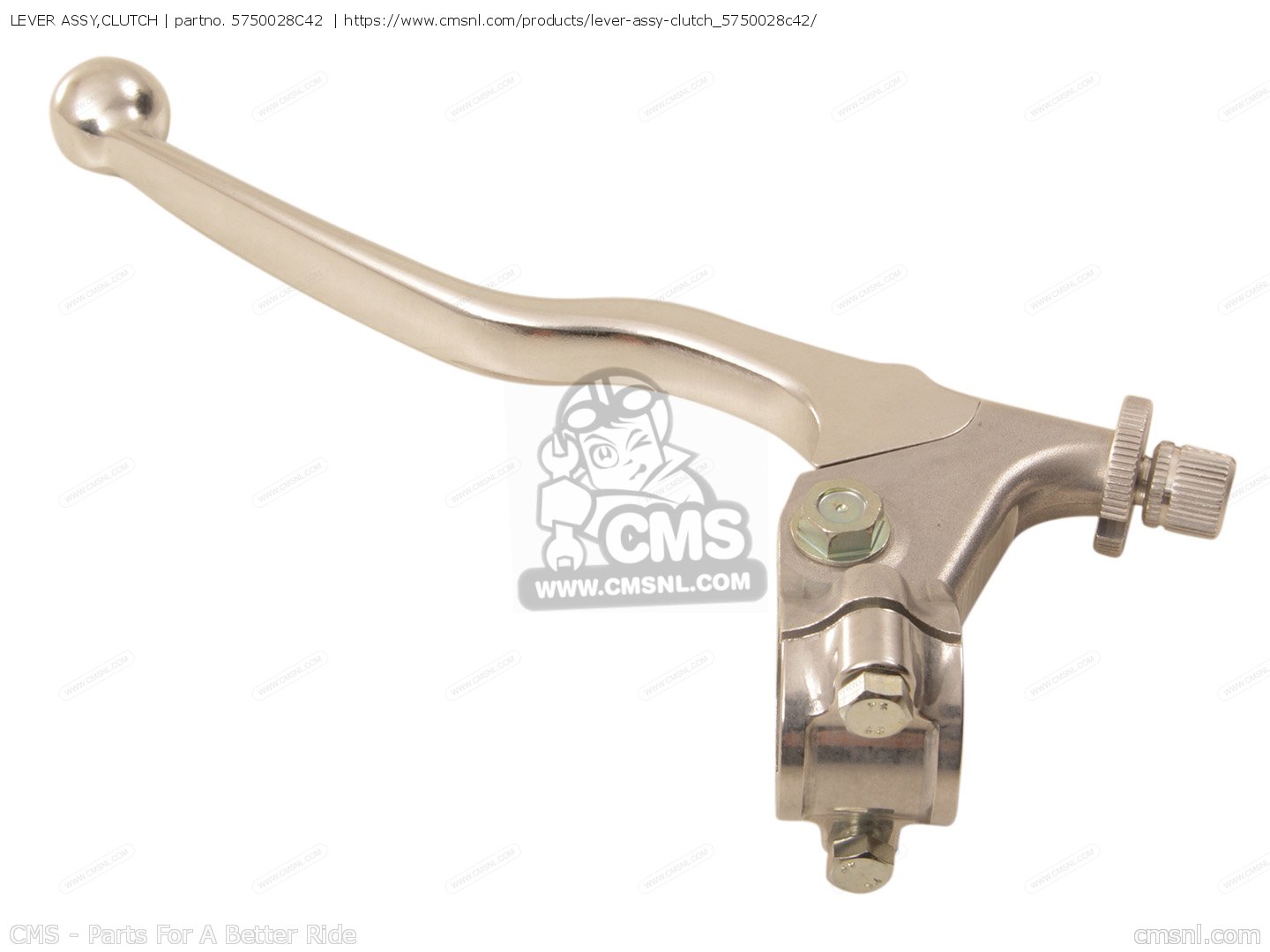 5750028C42: Lever Assy,clutch Suzuki - buy the 57500-28C42 at CMSNL