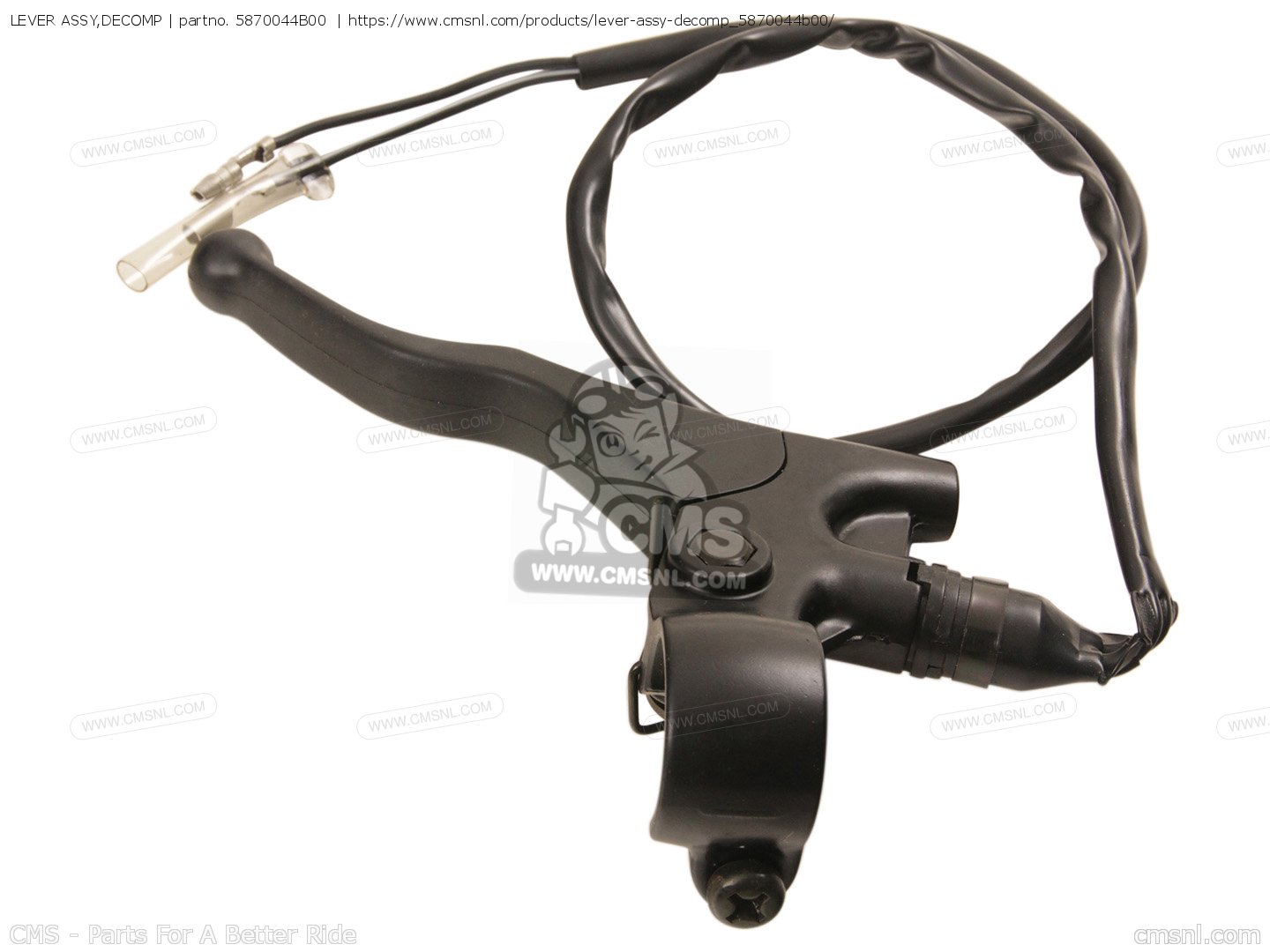 LEVER ASSY,DECOMP for DR750SU 1989 (K) GERMANY (E22) - order at CMSNL