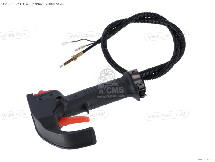 17850VF9G32: LEVER ASSY,THROT Honda - buy the 17850-VF9-G32 at CMSNL