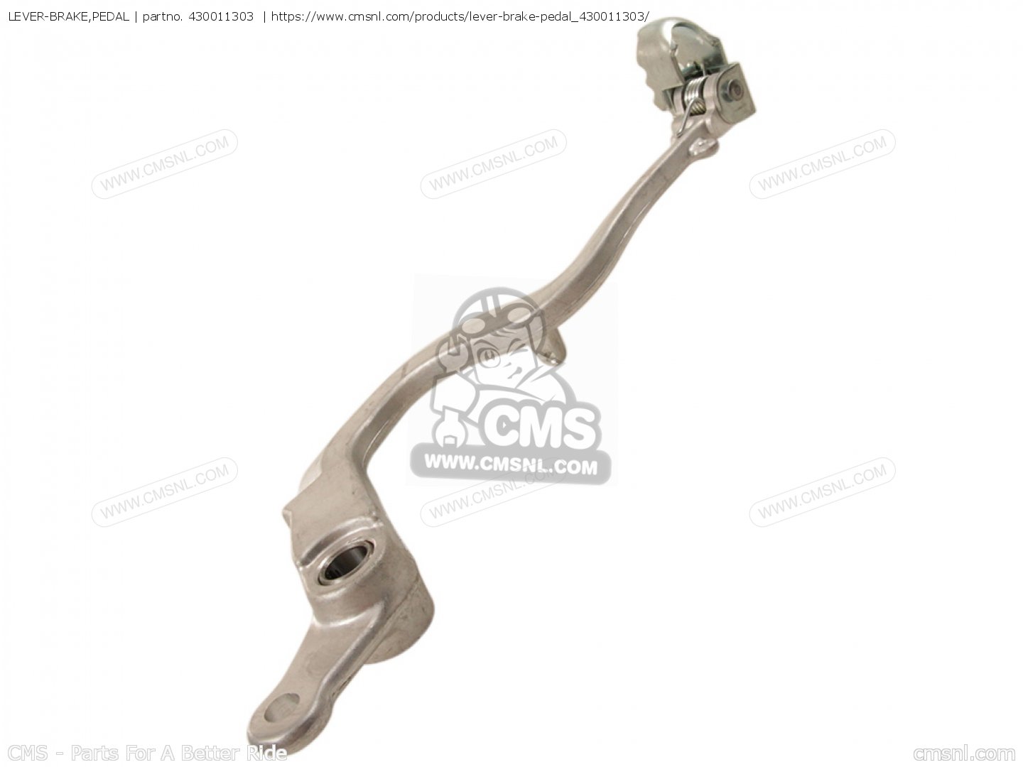 430011303: Lever-brake,pedal Kawasaki - buy the 43001-1303 at CMSNL