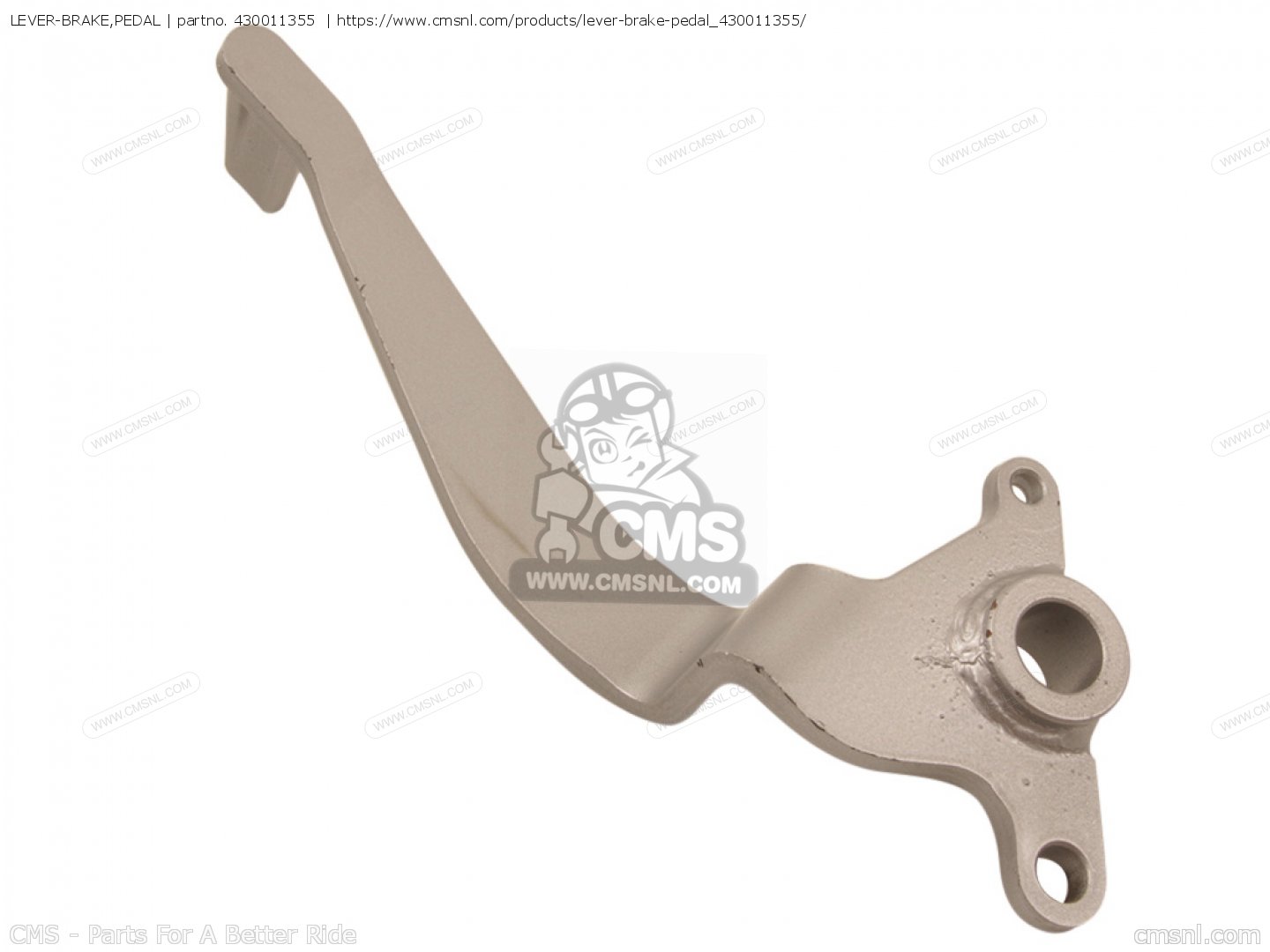 430011355: Lever-brake,pedal Kawasaki - buy the 43001-1355 at CMSNL