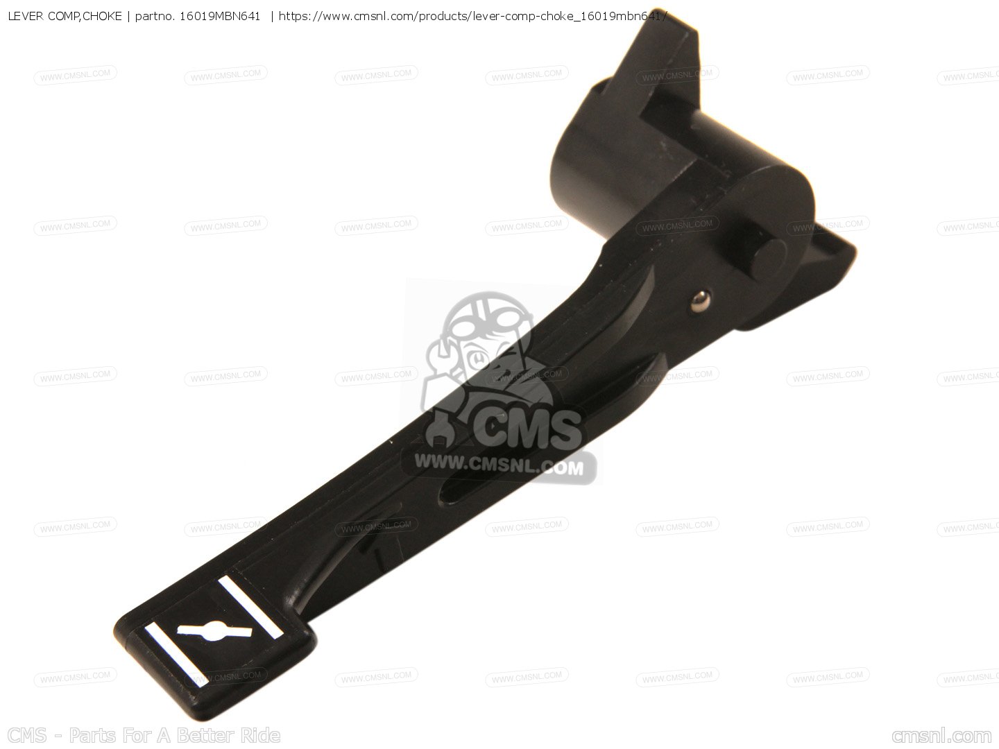 16019MBN641: LEVER COMP,CHOKE Honda - buy the 16019-MBN-641 at CMSNL