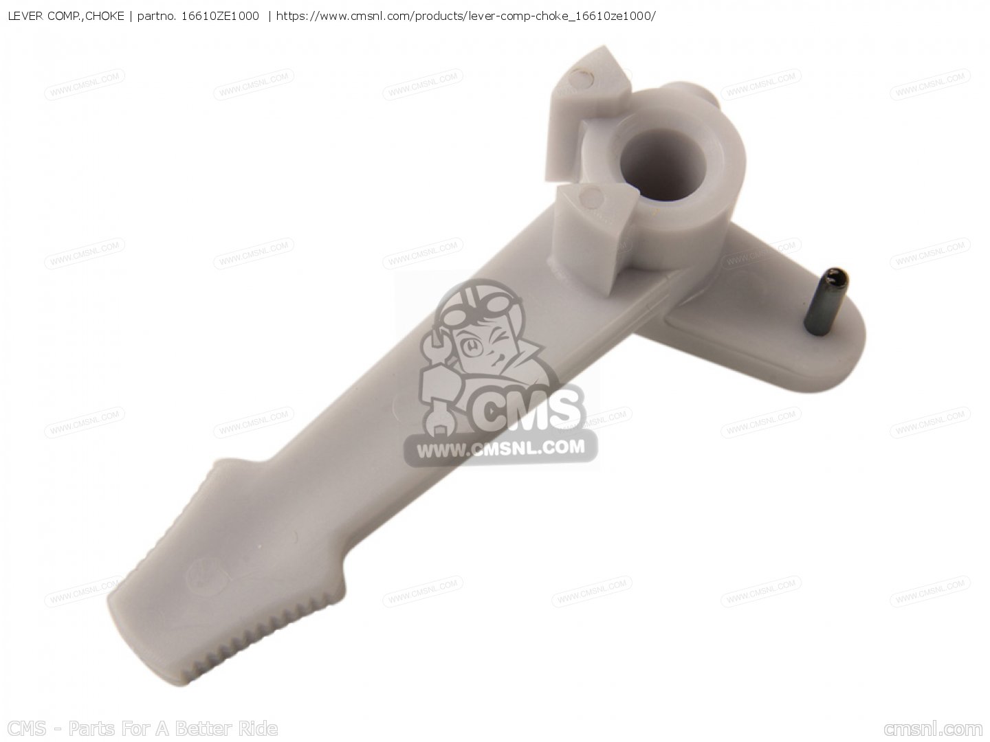 16610ZE1000: LEVER COMP.,CHOKE Honda - buy the 16610-ZE1-000 at CMSNL