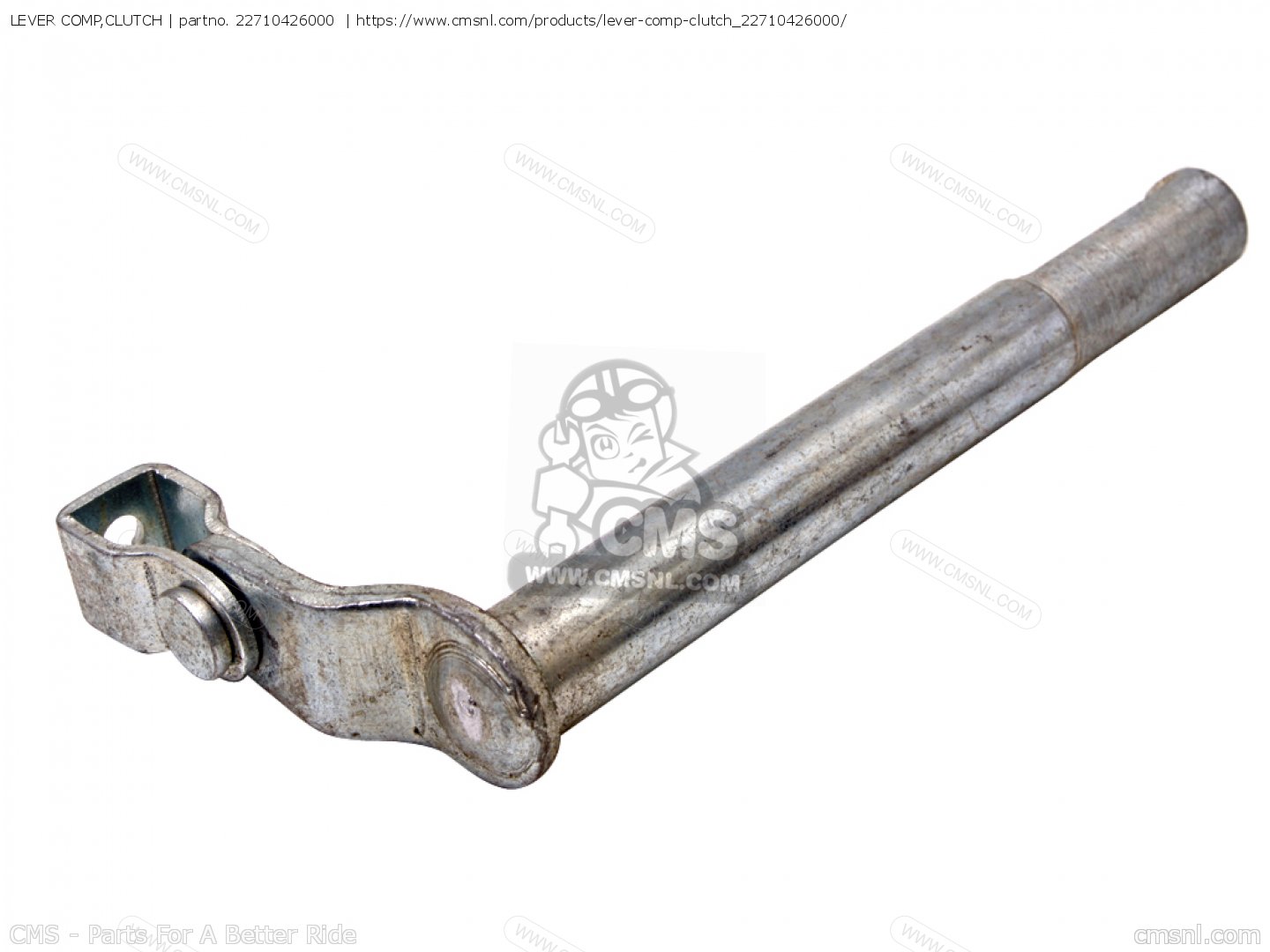 22710426000: LEVER COMP,CLUTCH Honda - buy the 22710-426-000 at CMSNL
