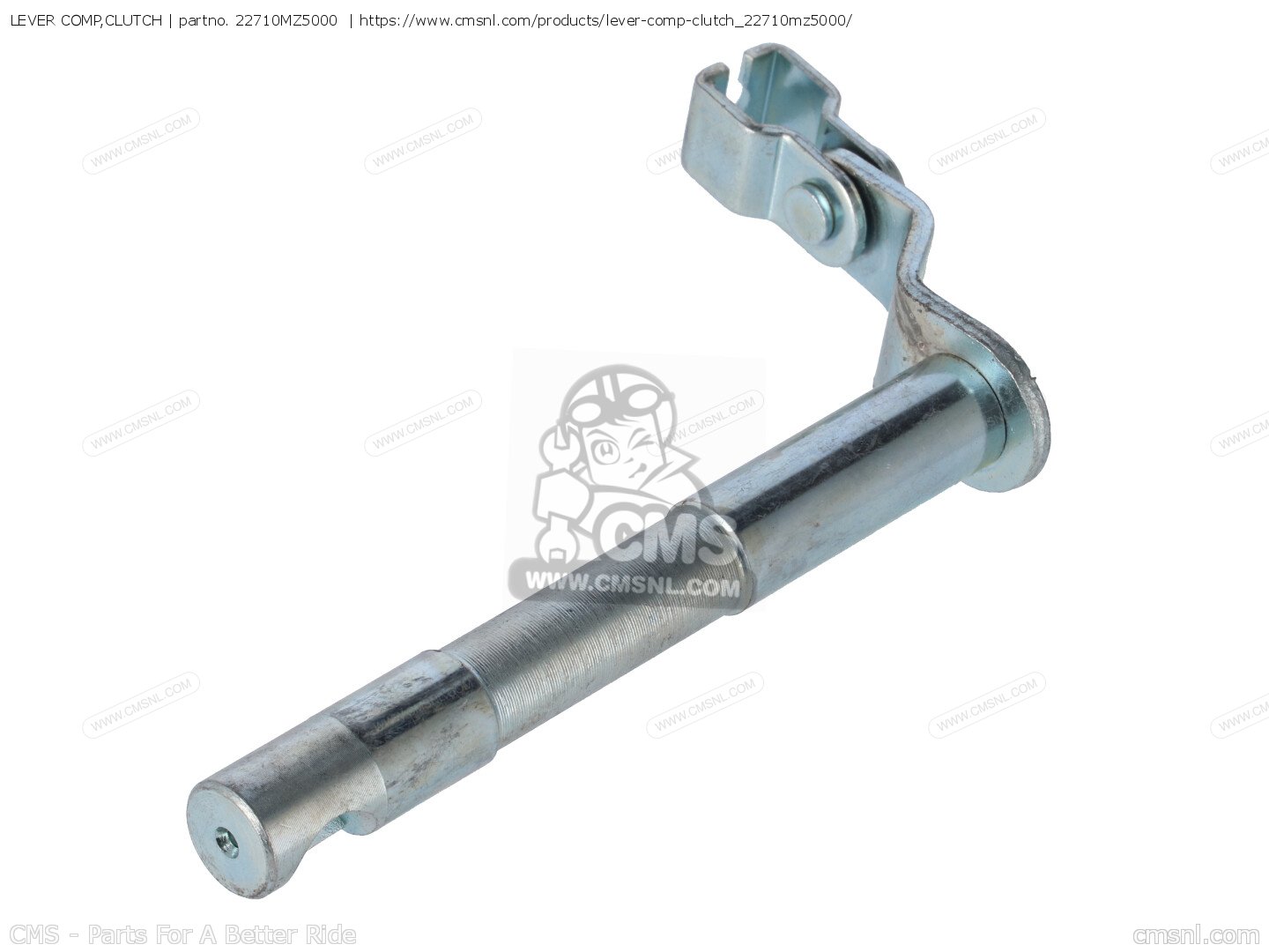 22710MZ5000: LEVER COMP,CLUTCH Honda - buy the 22710-MZ5-000 at CMSNL
