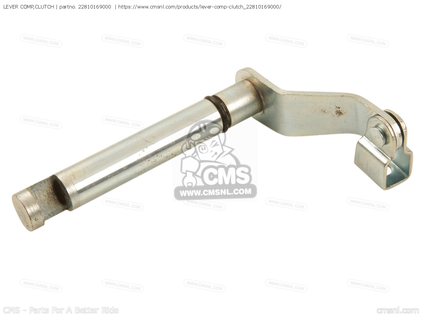 LEVER COMP,CLUTCH for CR80R 1981 (B) USA - order at CMSNL