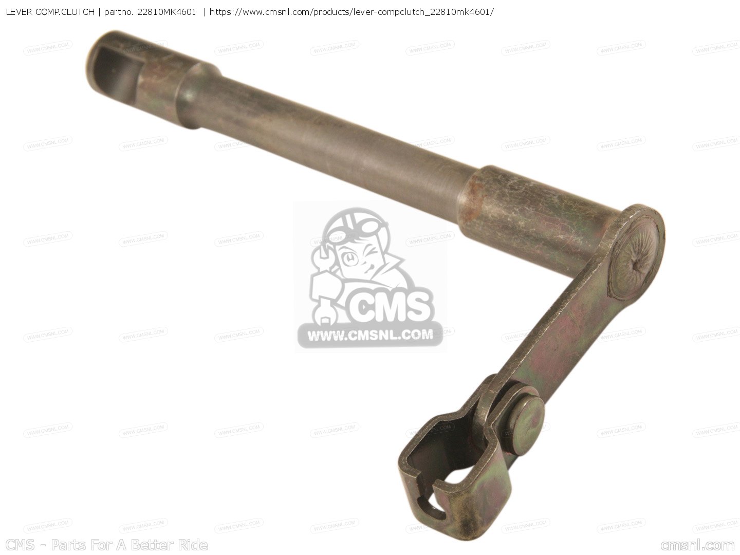 22810MK4601: Lever Comp.clutch Honda - buy the 22810-MK4-601 at CMSNL