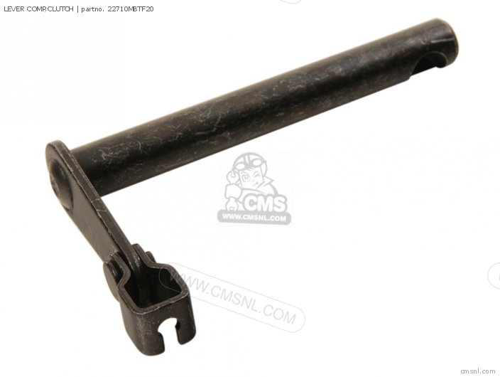 22710MBTF20: LEVER COMP,CLUTCH Honda - buy the 22710-MBT-F20 at CMSNL