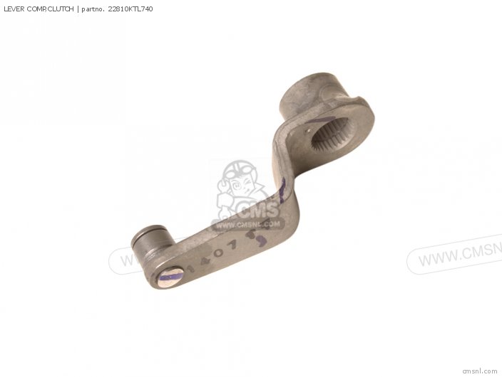 22810KTL740: Lever Comp,clutch Honda - buy the 22810-KTL-740 at CMSNL