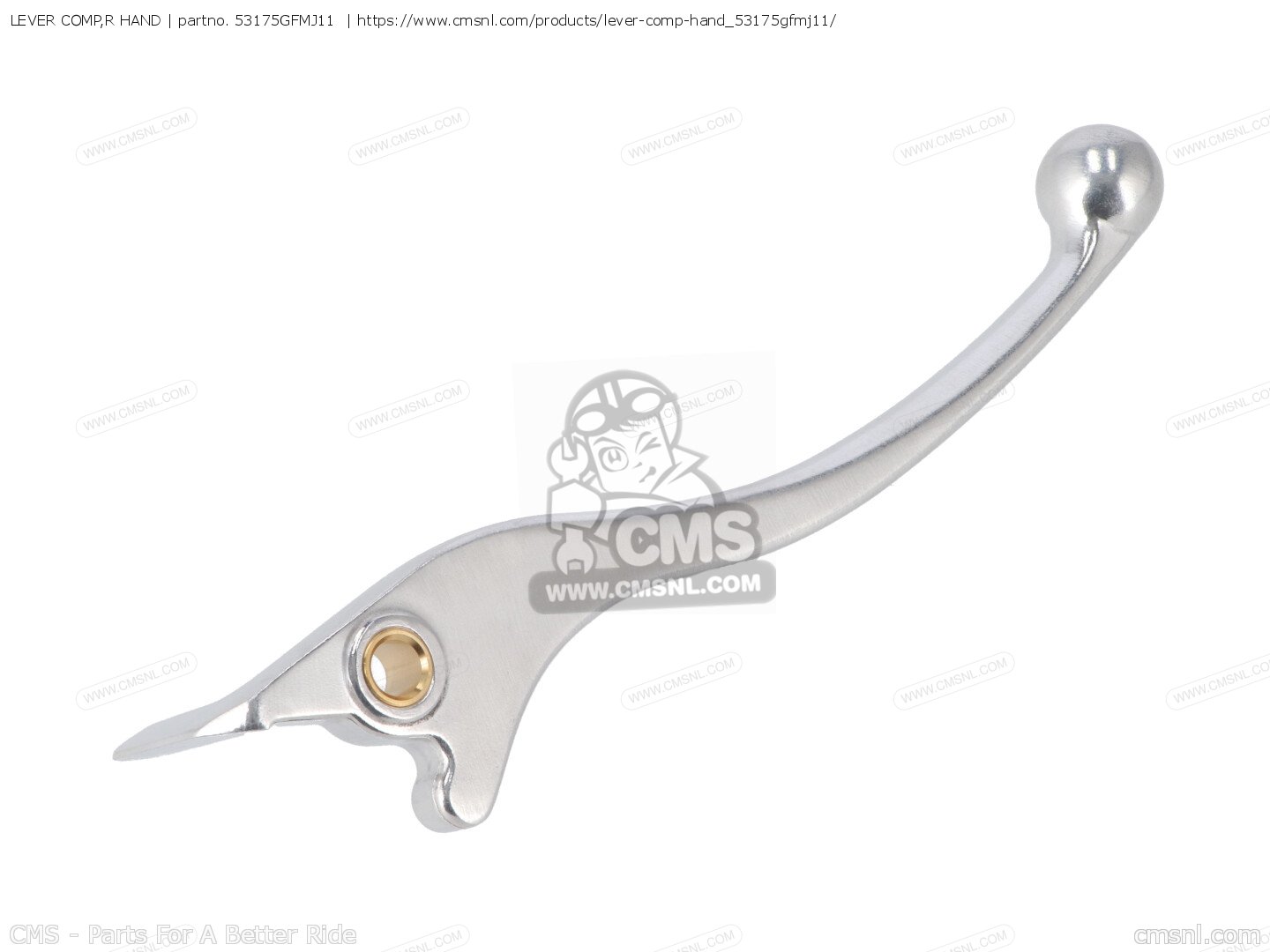 LEVER COMP,R HAND for Honda - order at CMSNL