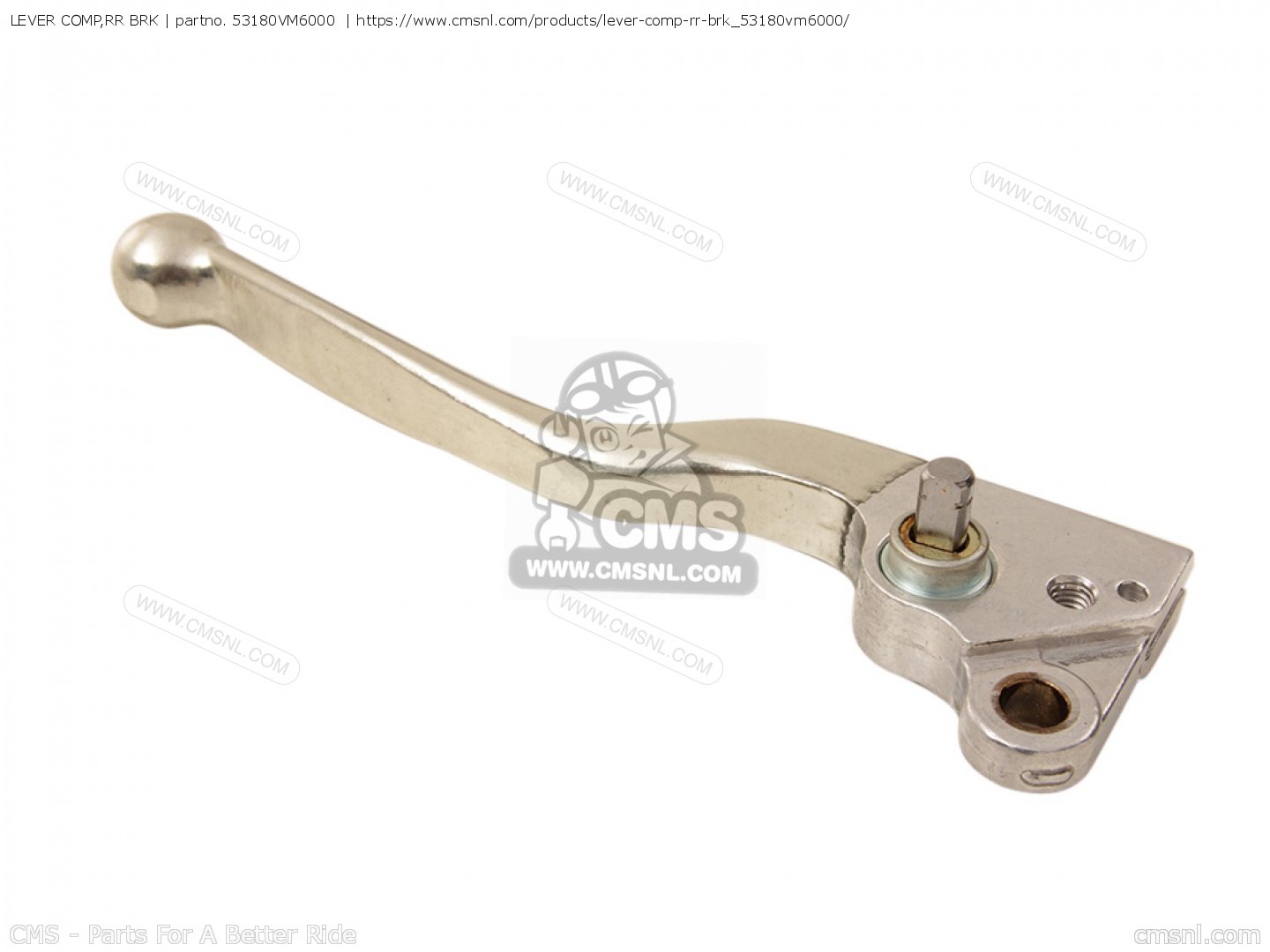 LEVER COMP,RR BRK for Honda - order at CMSNL
