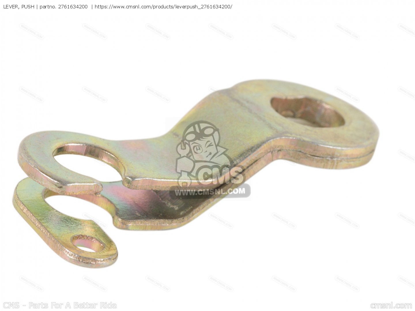 2761634200: LEVER, PUSH Yamaha - buy the 276-16342-00-00 at CMSNL