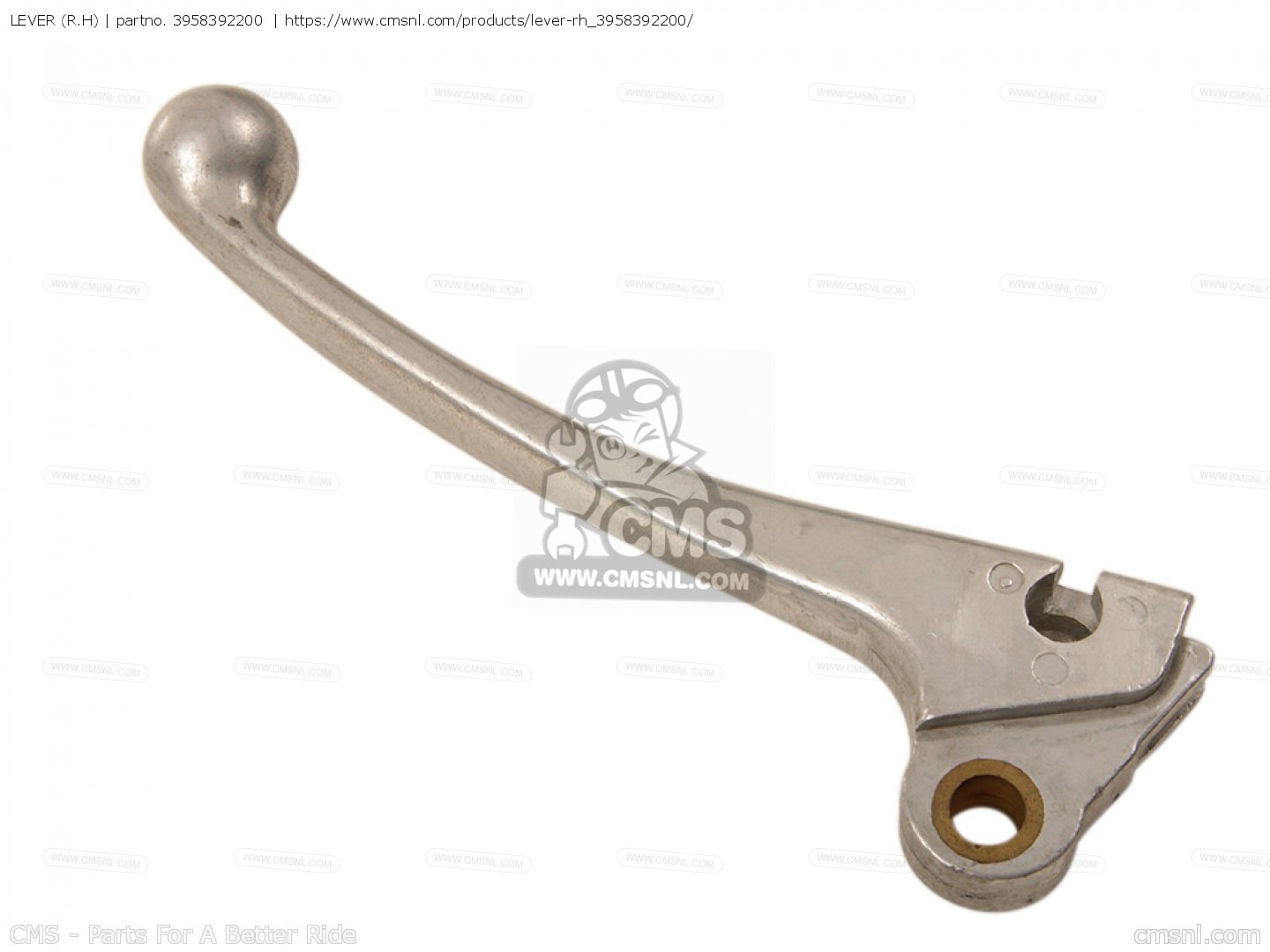 3958392200: Lever (r.h) Yamaha - buy the 395-83922-00 at CMSNL