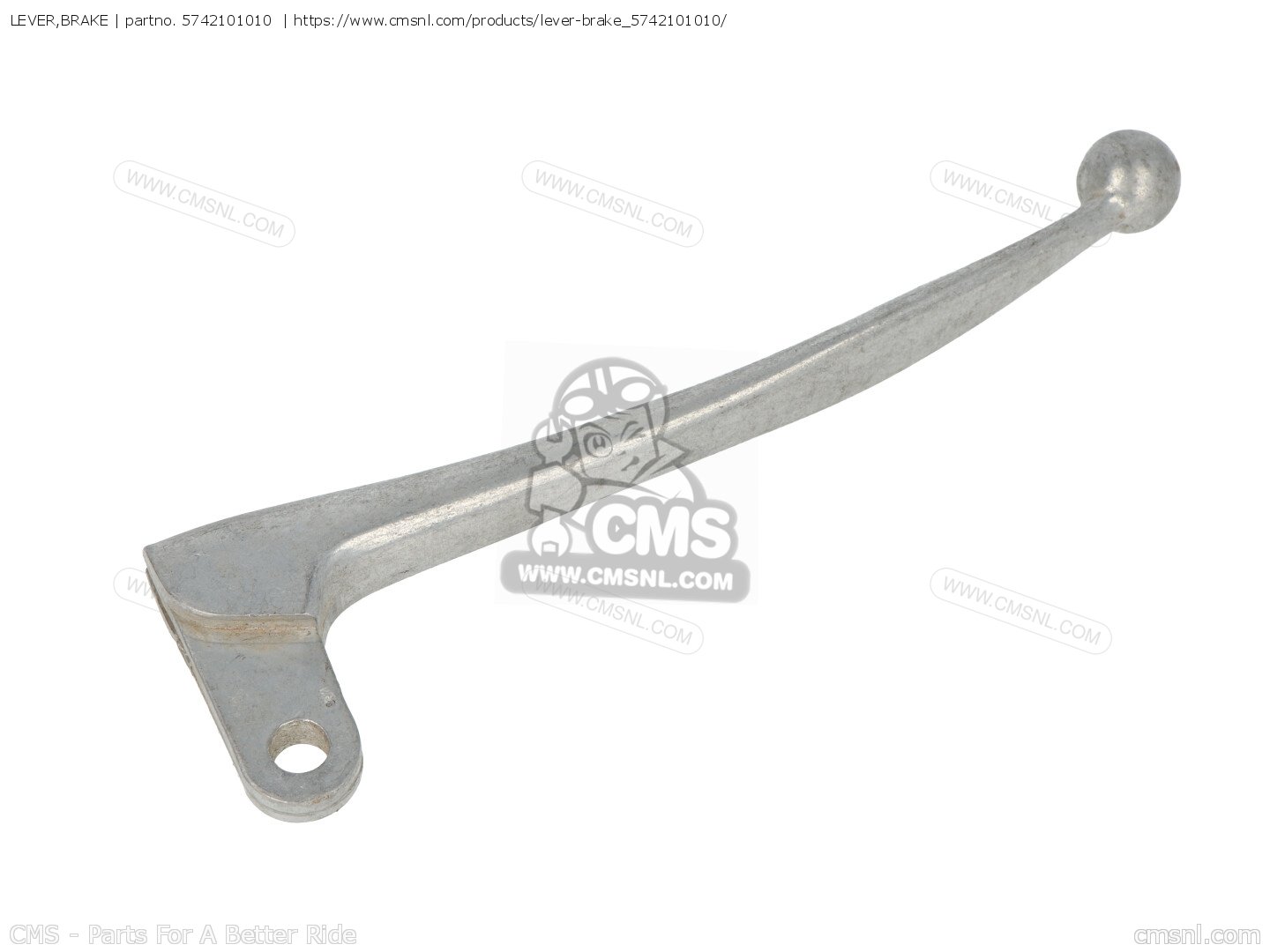 5742101010: LEVER,BRAKE Suzuki - buy the 57421-01010 at CMSNL