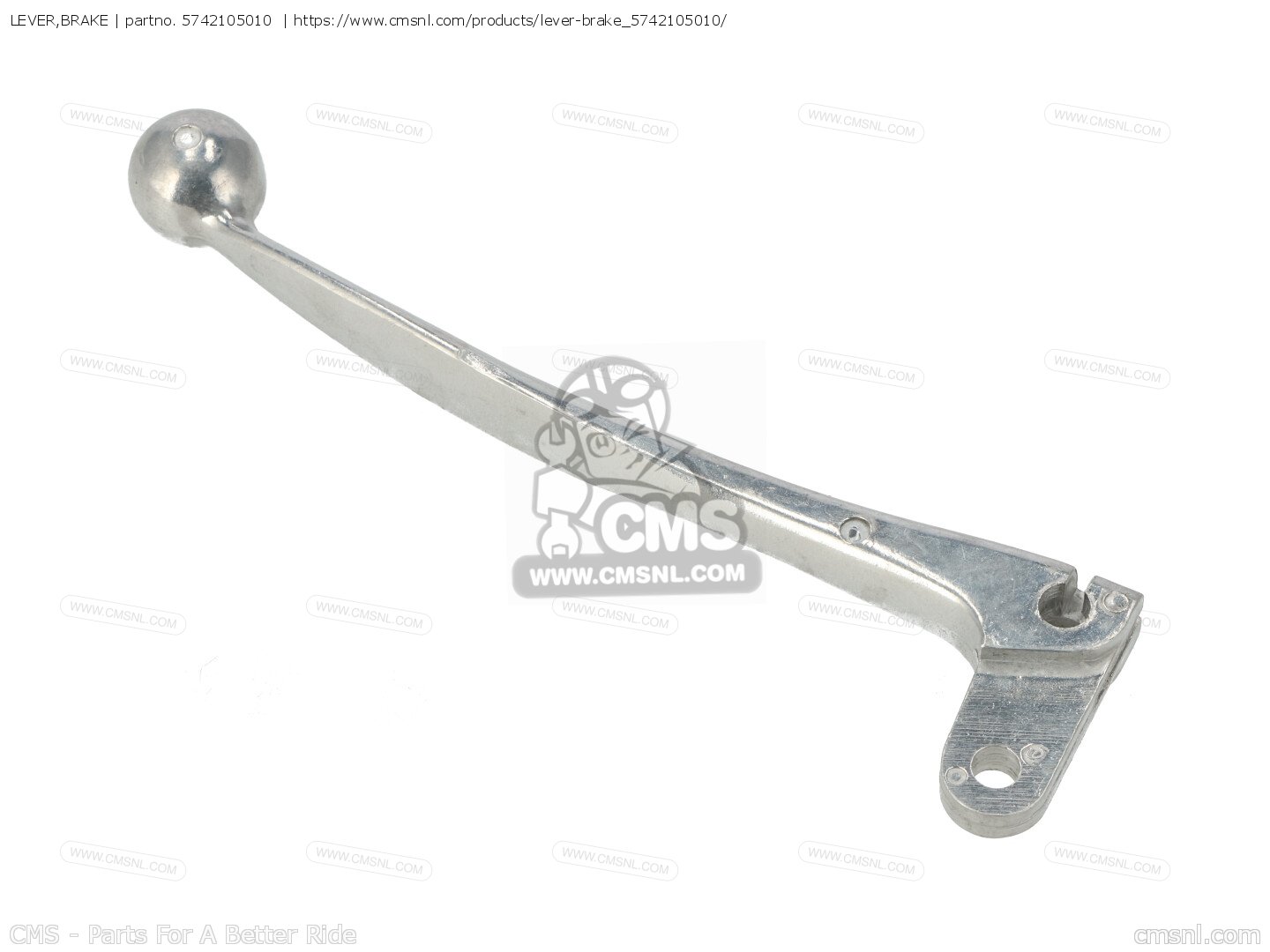 5742105010: Lever,brake Suzuki - buy the 57421-05010 at CMSNL