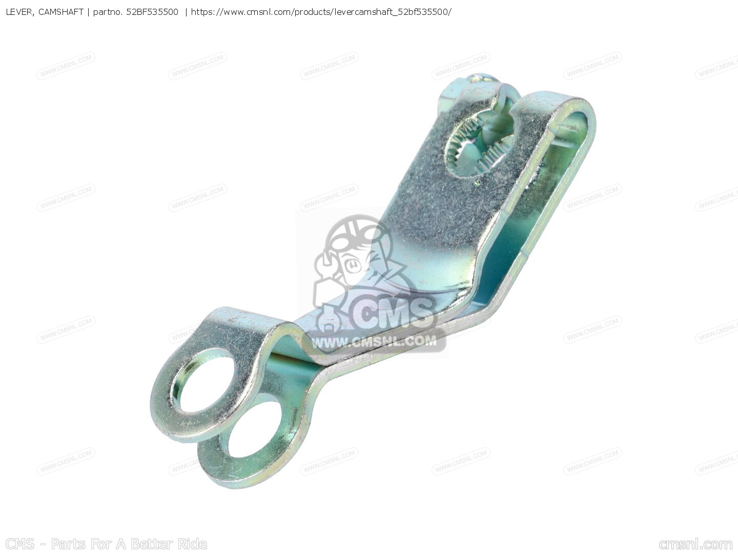 52BF535500: Lever, Camshaft Yamaha - buy the 52B-F5355-00-00 at CMSNL