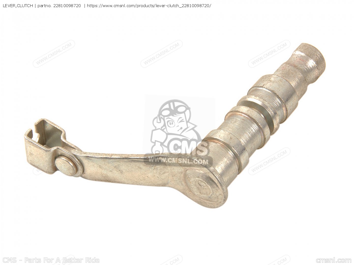 22810098720: LEVER,CLUTCH Honda - buy the 22810-098-720 at CMSNL