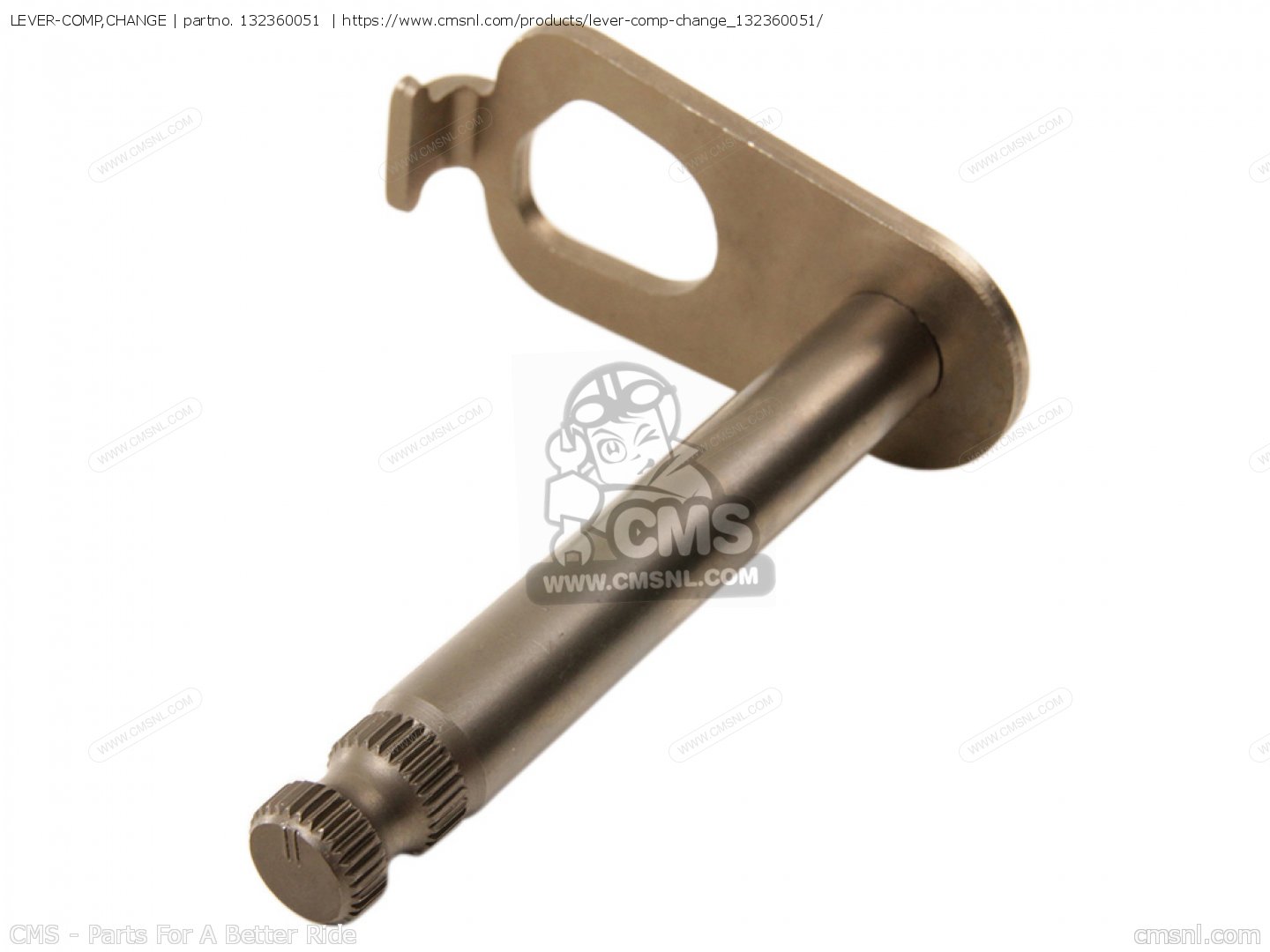 132360051: LEVER-COMP,CHANGE Kawasaki - buy the 13236-0051 at CMSNL