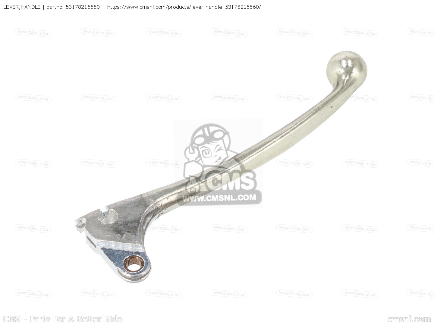LEVER,HANDLE for Honda - order at CMSNL