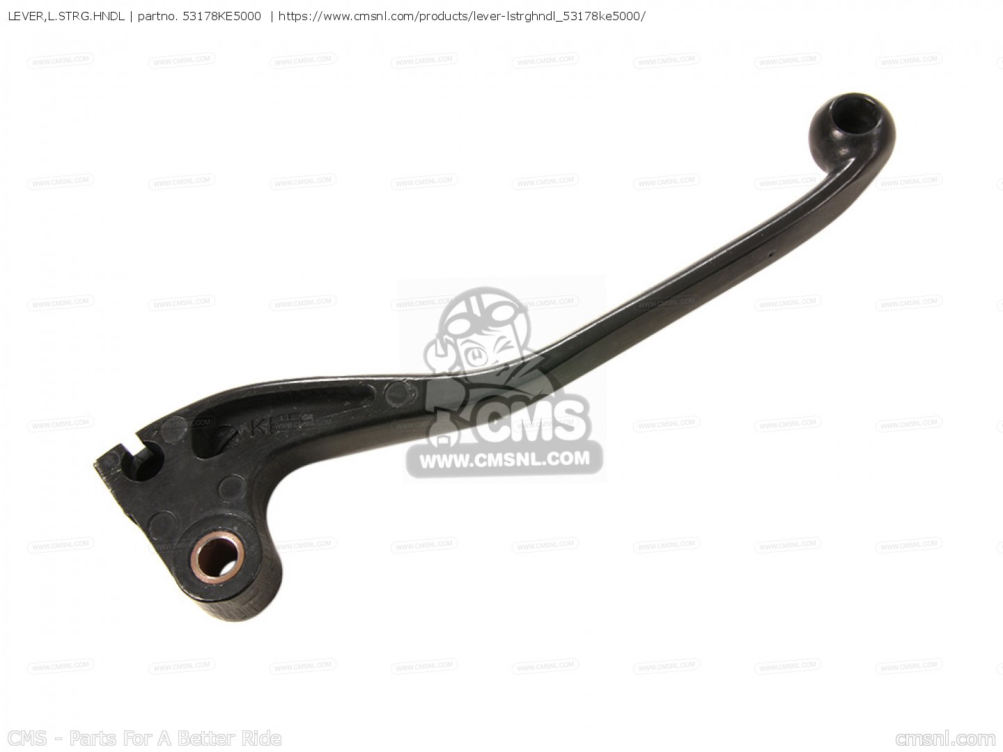 53178KE5000: LEVER,L.STRG.HNDL Honda - buy the 53178-KE5-000 at CMSNL