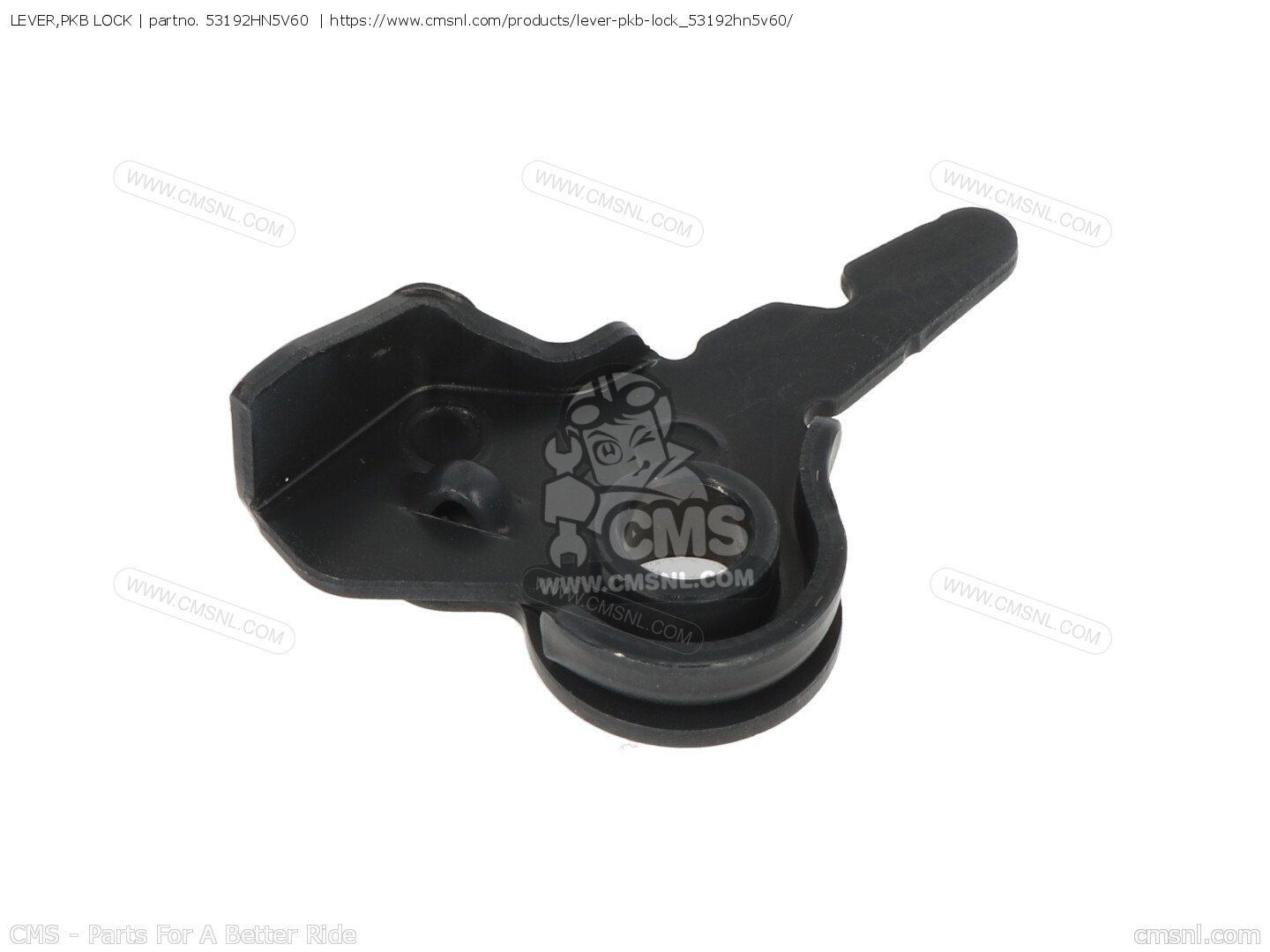 53192HN5V60: LEVER,PKB LOCK Honda - buy the 53192-HN5-V60 at CMSNL