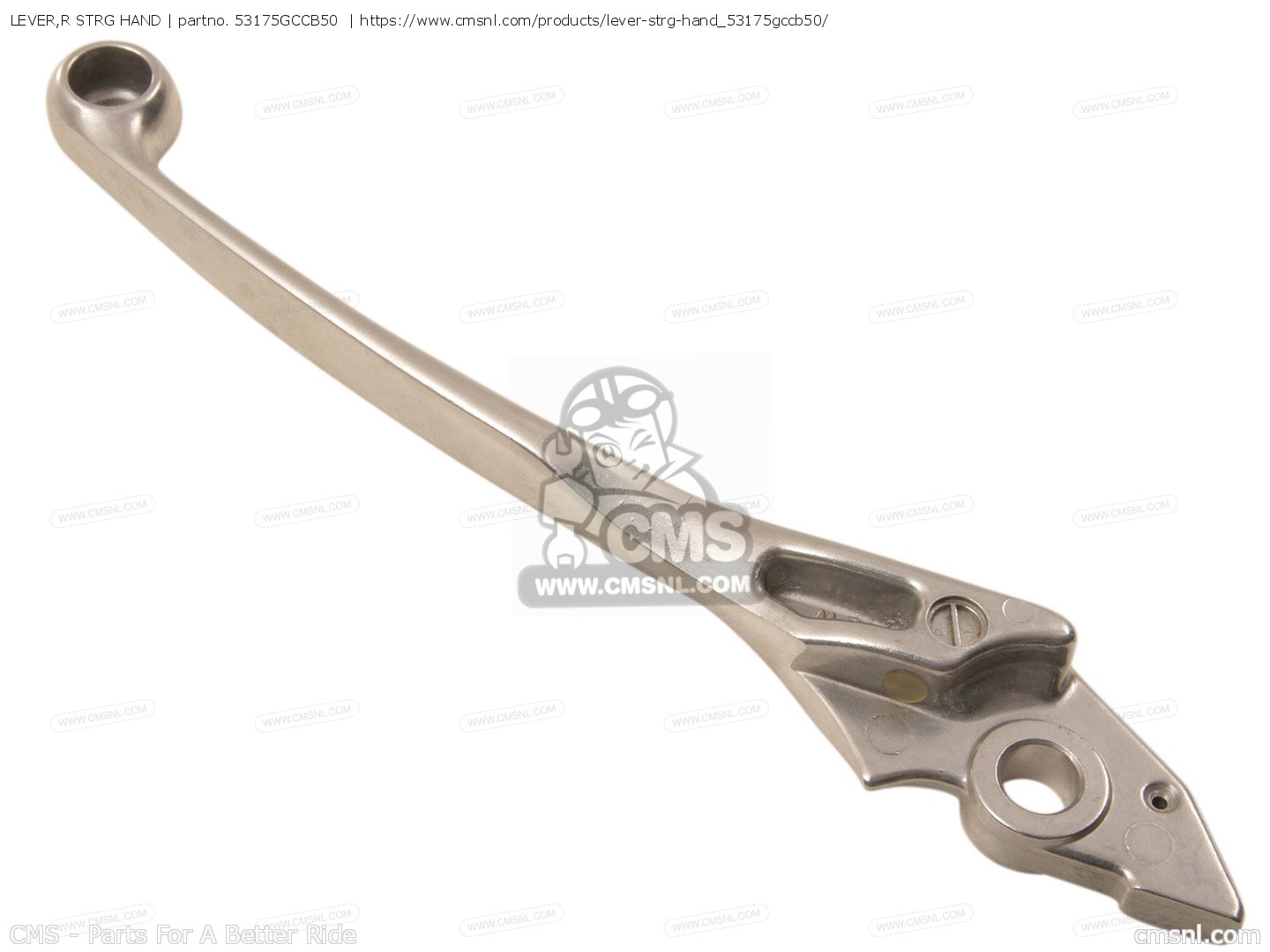 53175GCCB50: Lever,r Strg Hand Honda - buy the 53175-GCC-B50 at CMSNL