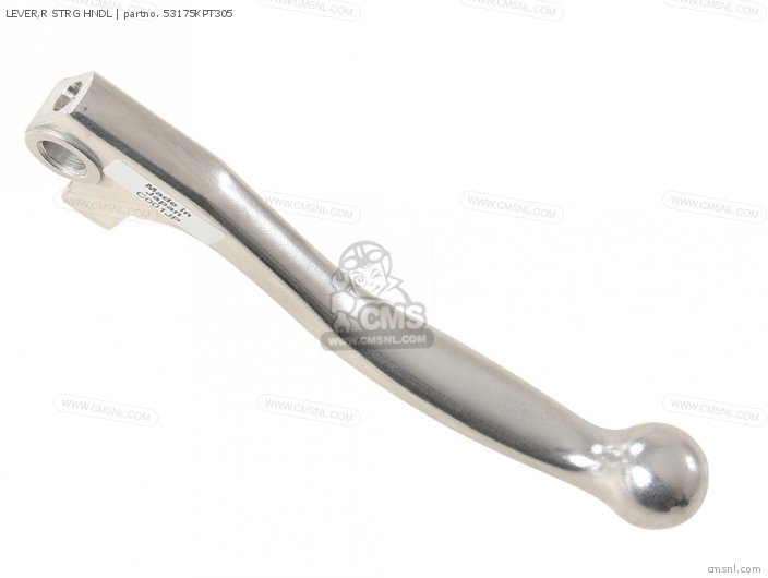53175KPT305: Lever,r Strg Hndl Honda - buy the 53175-KPT-305 at CMSNL