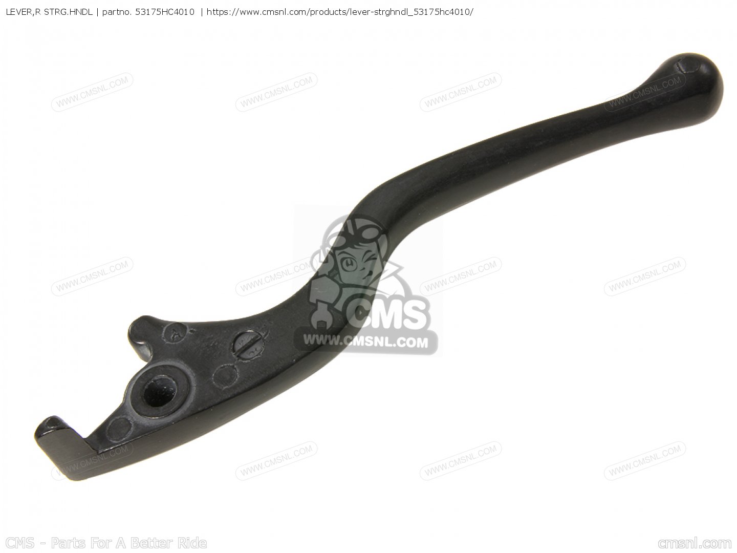 53175HC4010: Lever,r Strg.hndl Honda - buy the 53175-HC4-010 at CMSNL