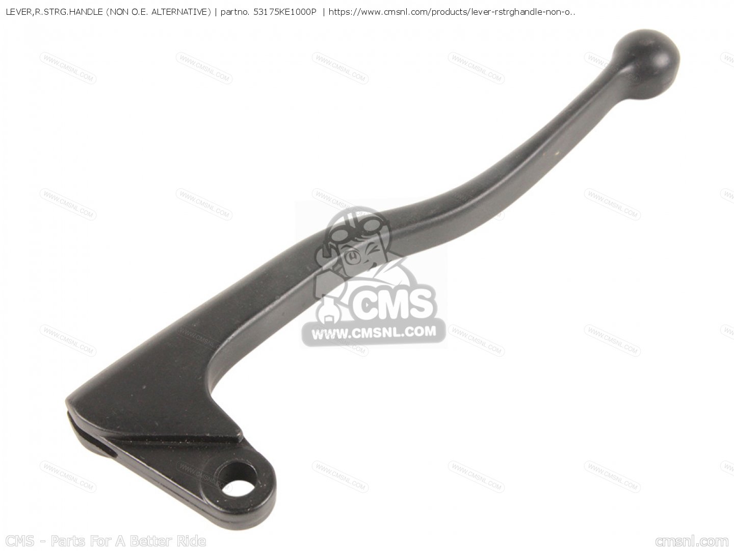 53175KE1000P: LEVER,R.STRG.HANDLE (NON O.E. ALTERNATIVE) Honda - buy ...