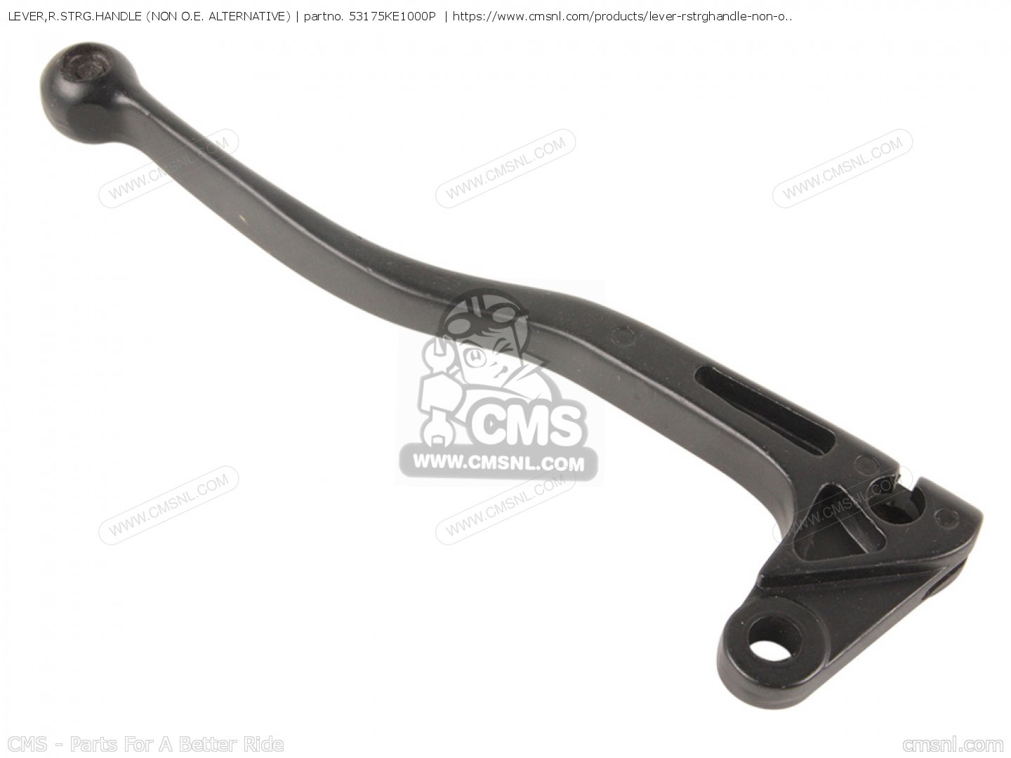53175KE1000P: LEVER,R.STRG.HANDLE (NON O.E. ALTERNATIVE) Honda - buy ...