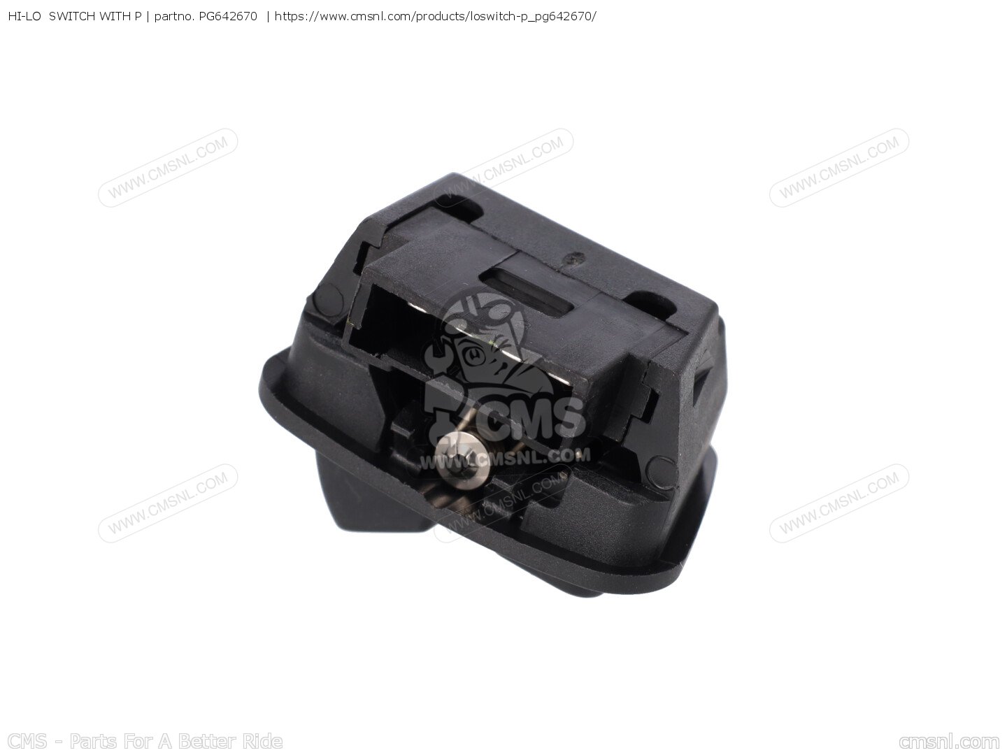 PG642670: Lichtschakelaar 3 Standen Piaggio Group - buy the 642670 at CMSNL